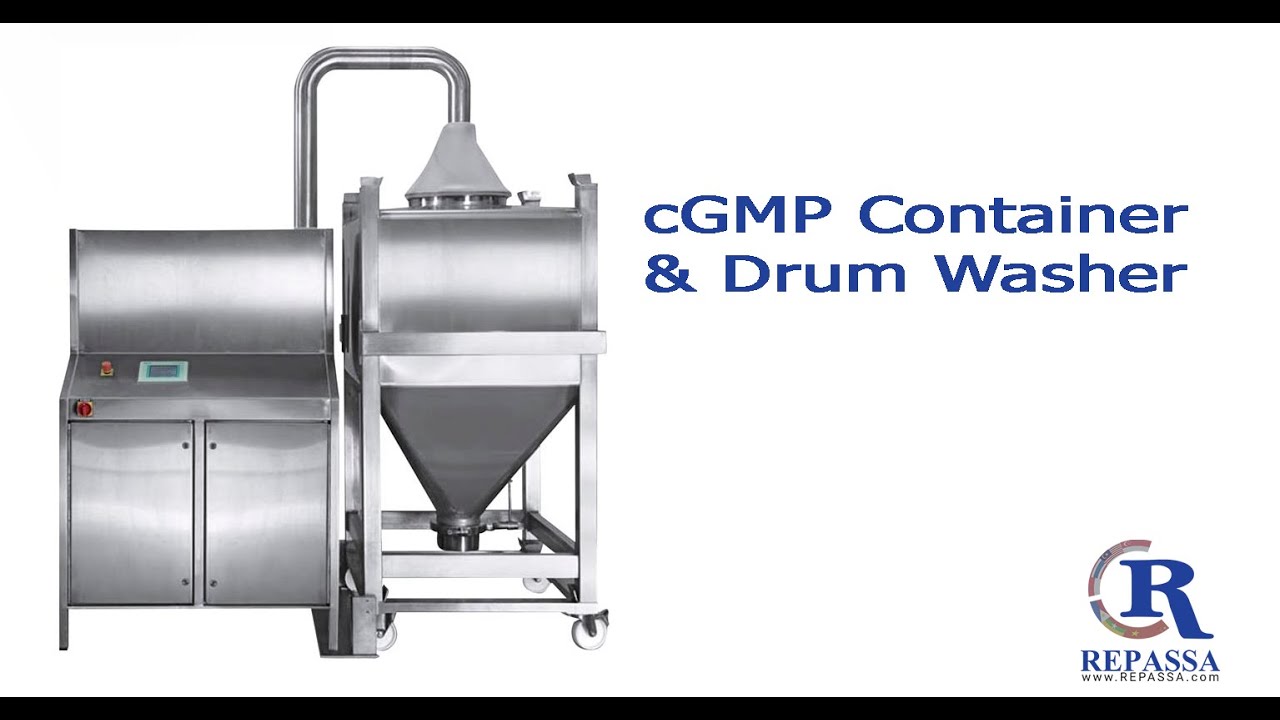 cGMP Container & Drum Washer