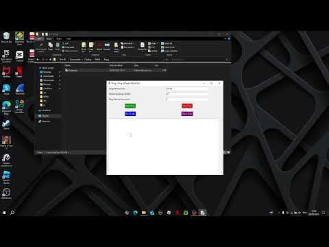 Pyng - DDoS Tool - PoD - Python