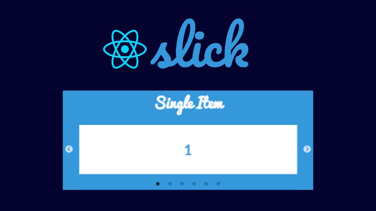 Image slider using React  || React slick carousal