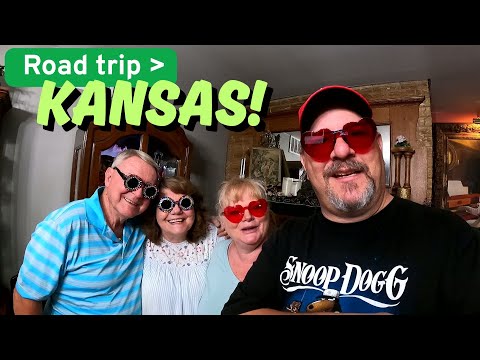 Garage sales in Kansas for Donna's birthday!
