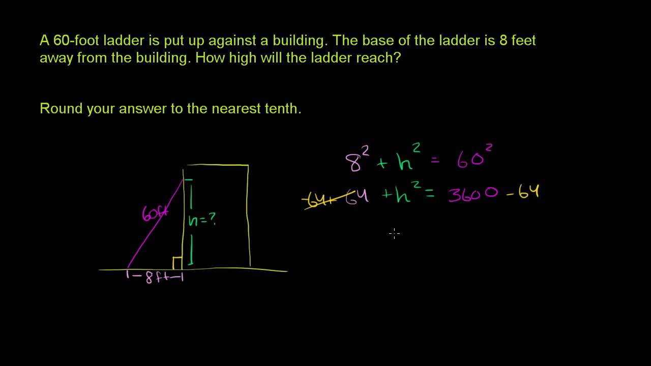 Pythagorean Theorem Application