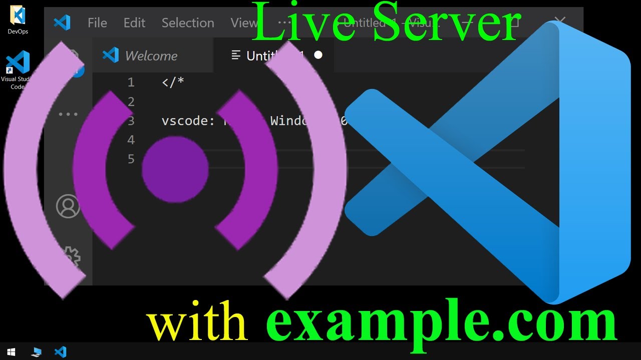 How to add live server to visual studio code | 5-Minute DevOps