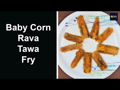 BABY CORN RAVA FRY| SHALLOW FRIED BABY CORN| #MANIPAL KITCHEN « The ...