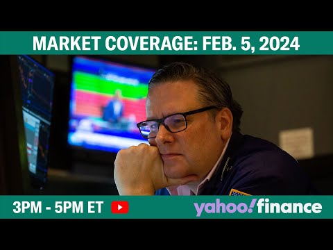 Stock market today: US stocks close lower as early rate cut hopes fade | February 5, 2024