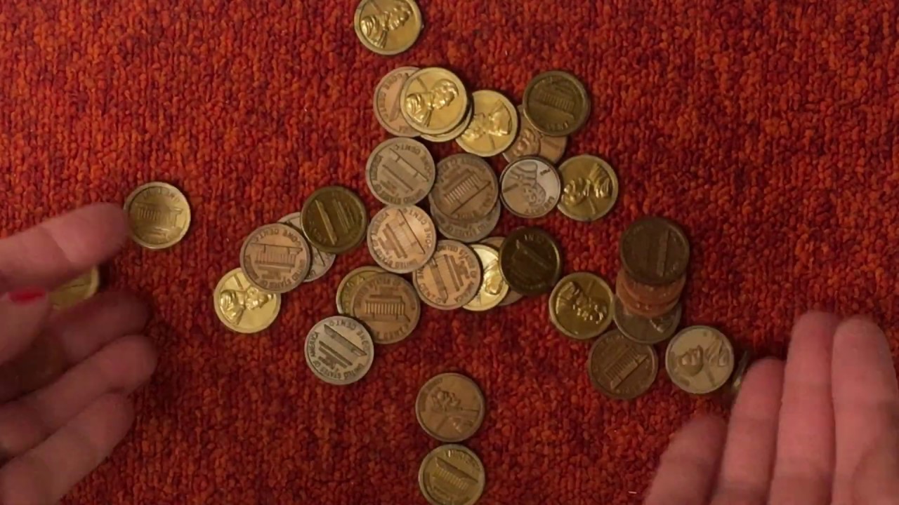 Learning to sort and count groups of coin.