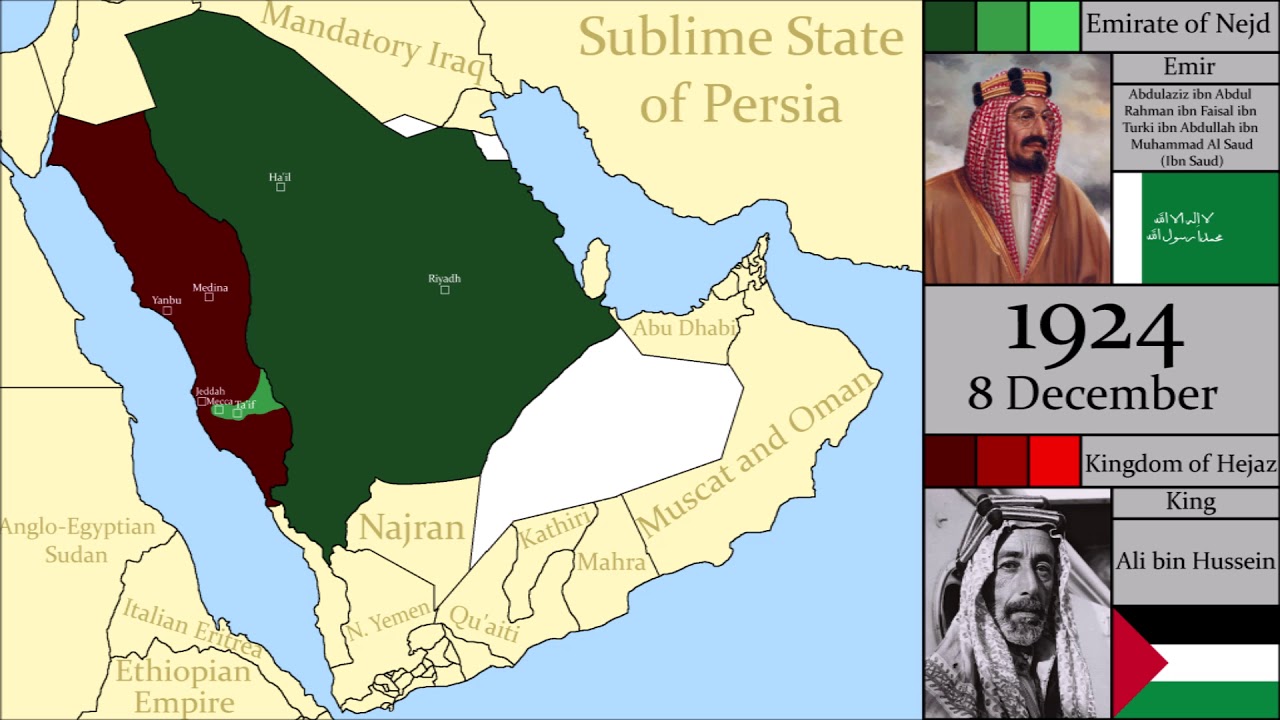 Saudi conquest of Hejaz: Every Day