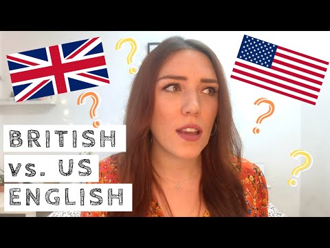 US VS. BRITISH ENGLISH SPELLING: What's the difference??? // Learn English fast & easy π