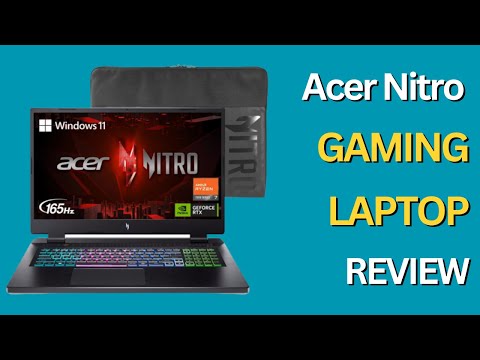 Acer Nitro 17 Gaming Laptop | AMD Ryzen 7 7735HS Octa-Core CPU: Power and Performance in One