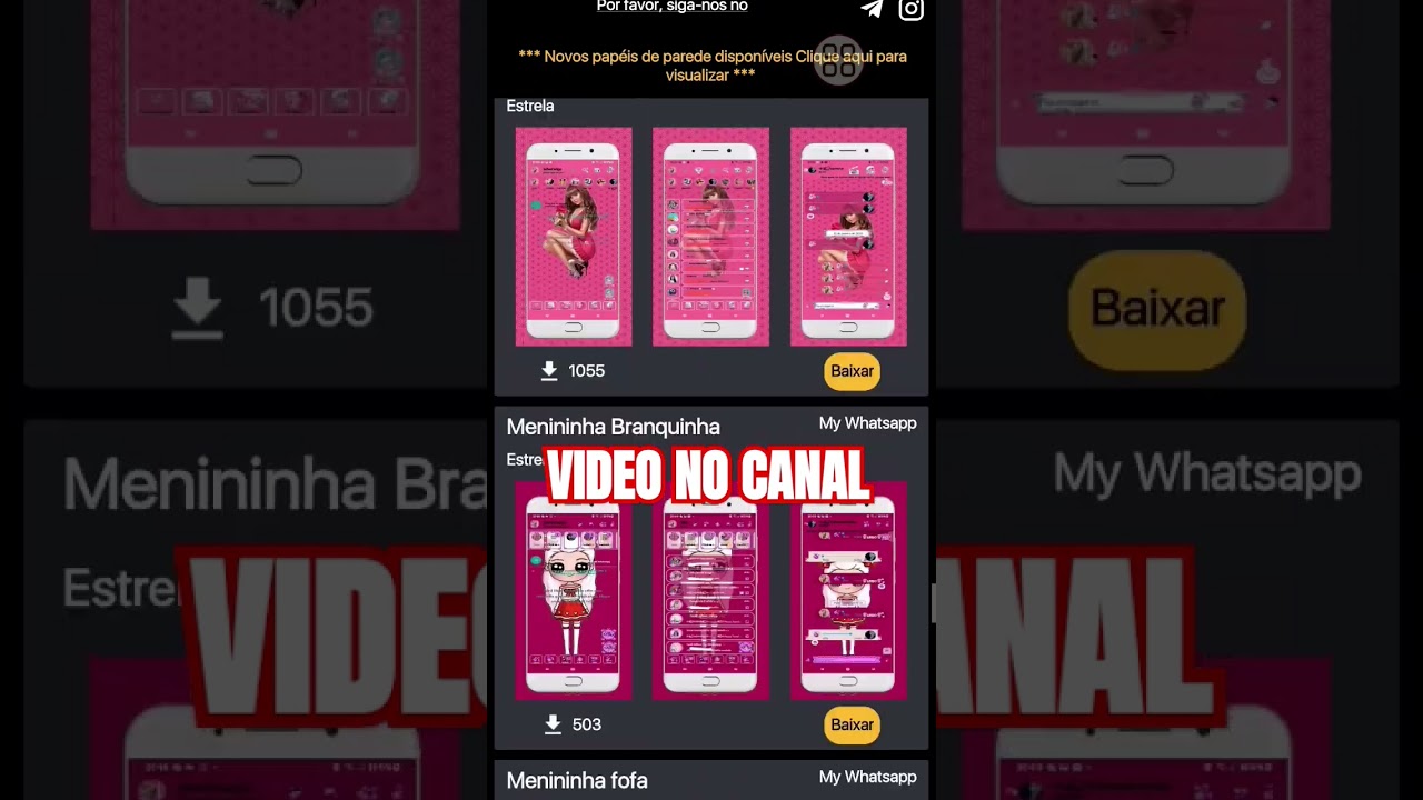 APLICATIVO DE TEMAS PARA TODOS WHATSAPP MOD🔥😍