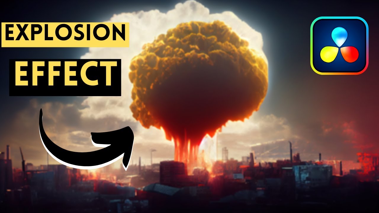 Explosion Effect in Davinci 18 Resolve Made EASY