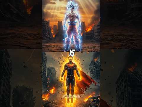 Goku vs Superman who wins? #supermanvsgoku #gokuvssuperman #superman #viral #goku #epicbattle