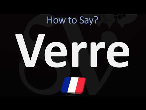 How to Say ‘GLASS’ in French? | How to Pronounce Verre?