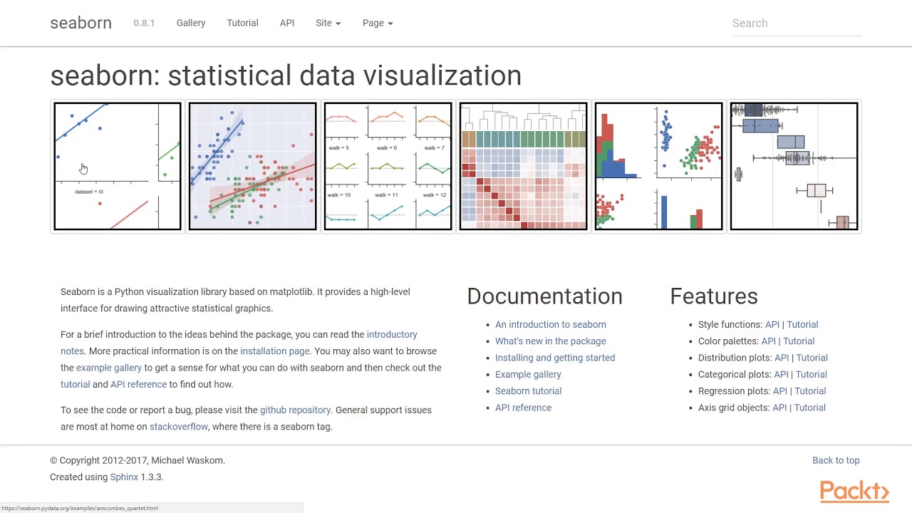 Data Visualization in Python by Examples: Setting Up Seaborn Python Library| packtpub.com