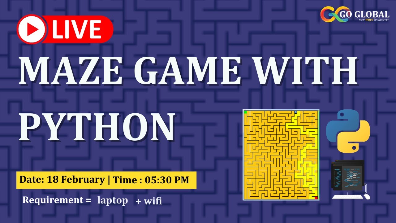 Maze Game with Python | Python Programming for kids