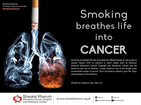 Anti Tobacco Seminar | UIMS | Shaukat Khanum Cancer Hospital