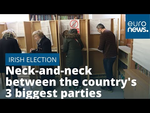 Exit poll suggests historic three-way tie in Irish election