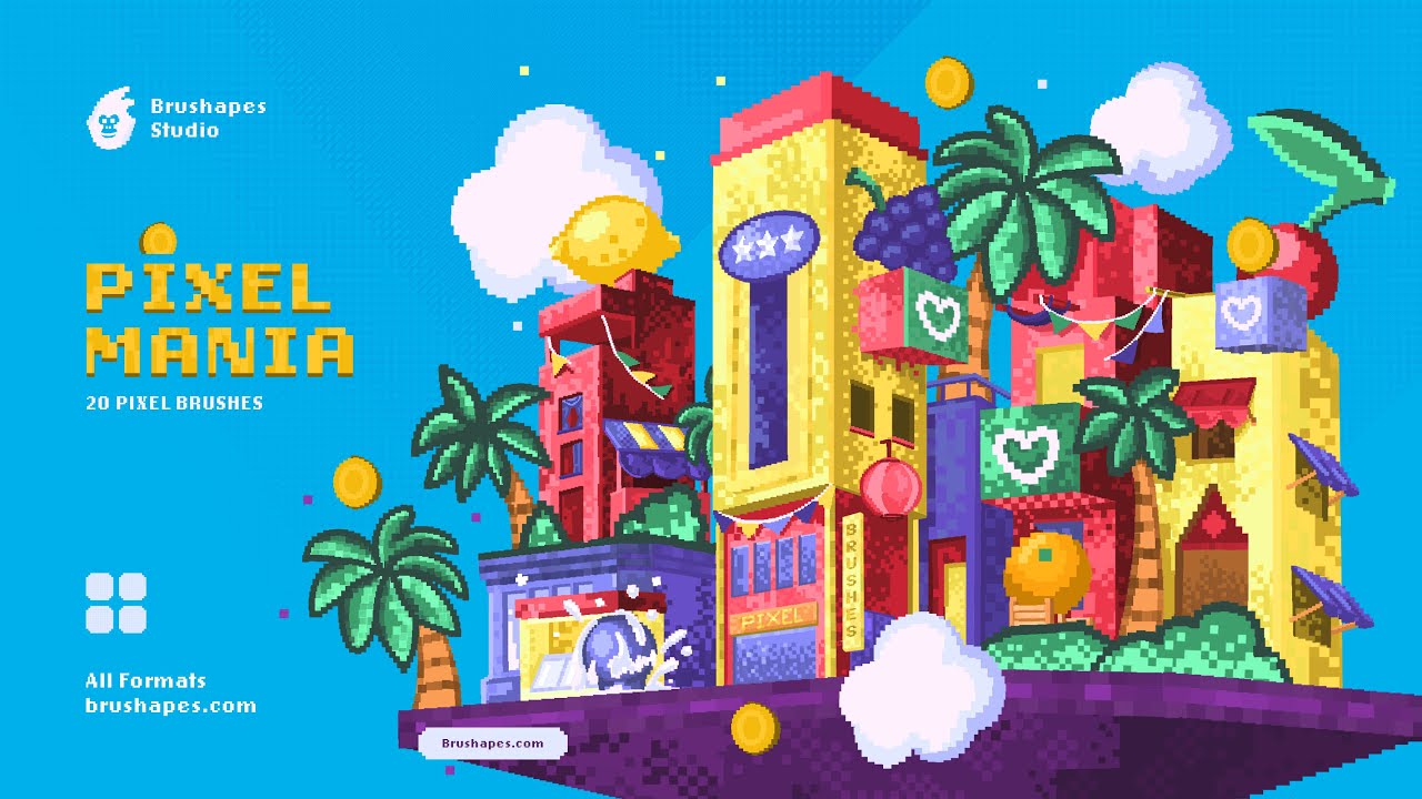 How to Use Pixel Mania Procreate Brushes