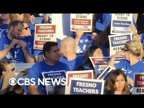 Fresno Unified School District offering subs $500 per day to cross teachers' picket line