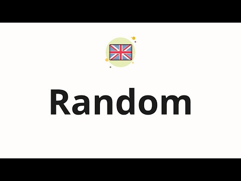 How to pronounce Random