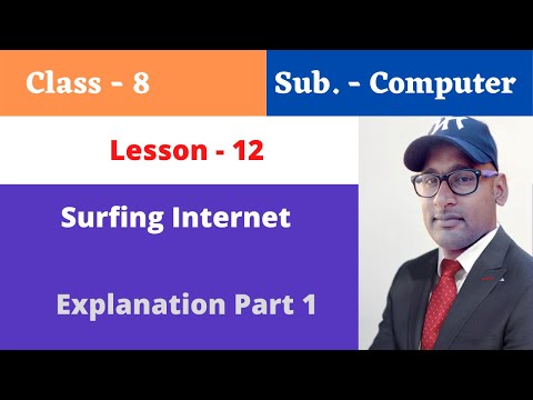 Surfing Internet Explanation in Hindi | Lesson 12 Part 1 | www | Multimedia | Plug in | Hypertext