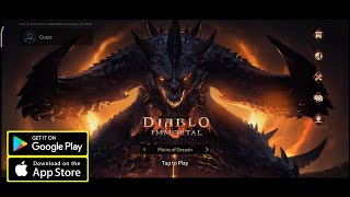 Diablo Immortal Gameplay/APK/First Look/New Mobile Game