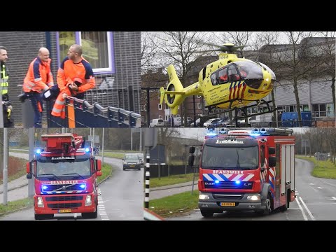[Door alarmering!] MMT, Brandweer en Politie met spoed naar een medische noodsituatie in Rotterdam!