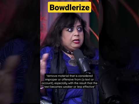 Bowdlerize: Pronunciation & Meaning