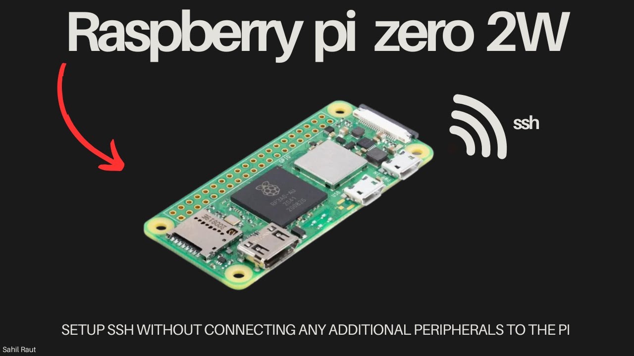 Raspberry Pi Zero 2W: First Time SSH Setup | Headless [2024]