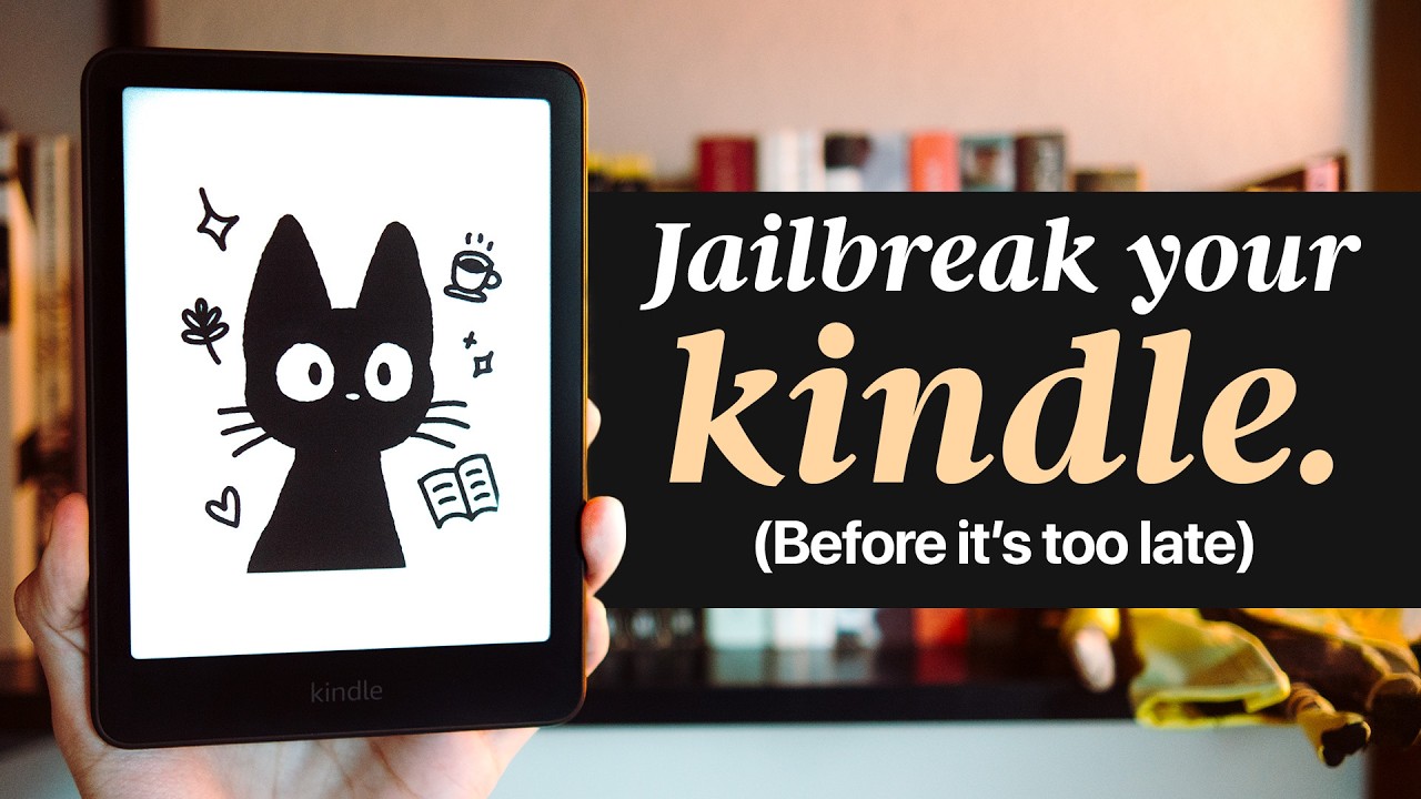Your Kindle Can Finally Be Jailbroken Again.