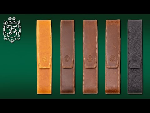 Fine Leather Single Pen Cases from Fort Belvedere