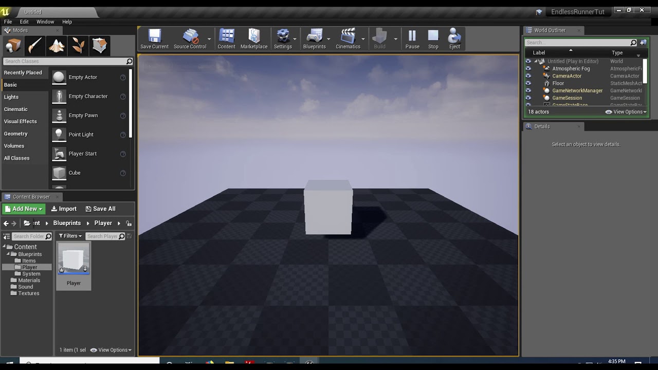 UE4 Beginner Series: Endless Runner - Player (Part 2)