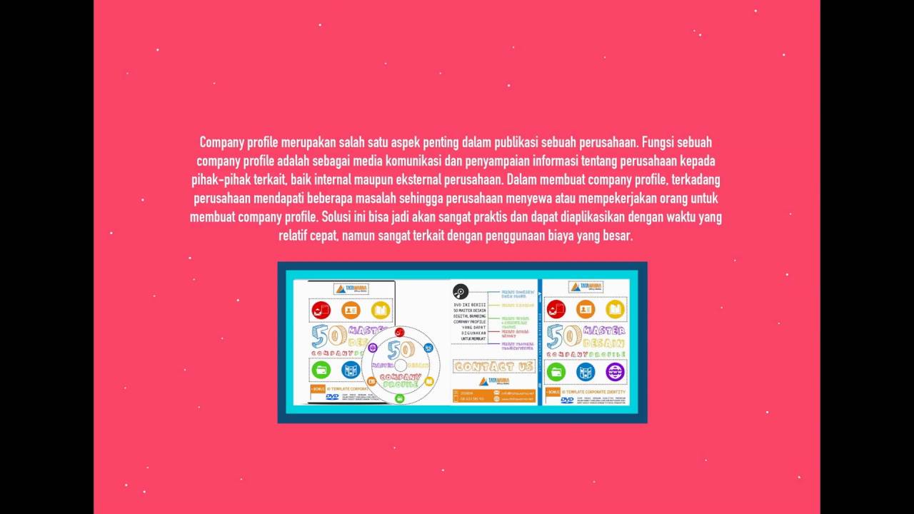 Tutorial Simpel Desain Buku Profil l VIDEO COMPANY PROFILE l PROFILE USAHA l 089678567867
