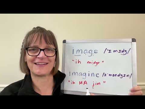 How to Pronounce Image and Imagine