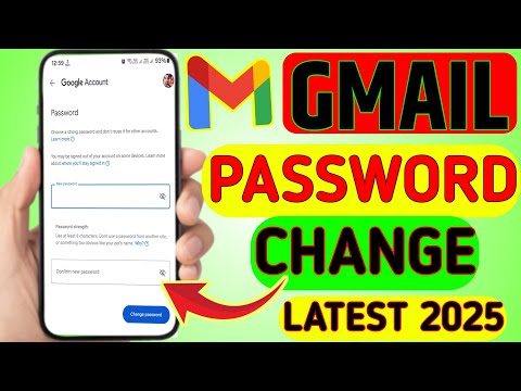 How to Change Your Gmail Password (2025)