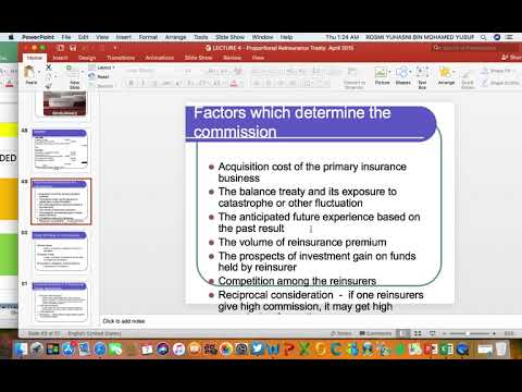 REINSURANCE COMMISSION PART 3