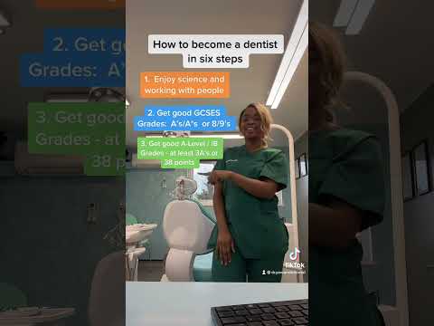 How to become a dentist in six steps 🦷 #shorts #dentistry #ucas