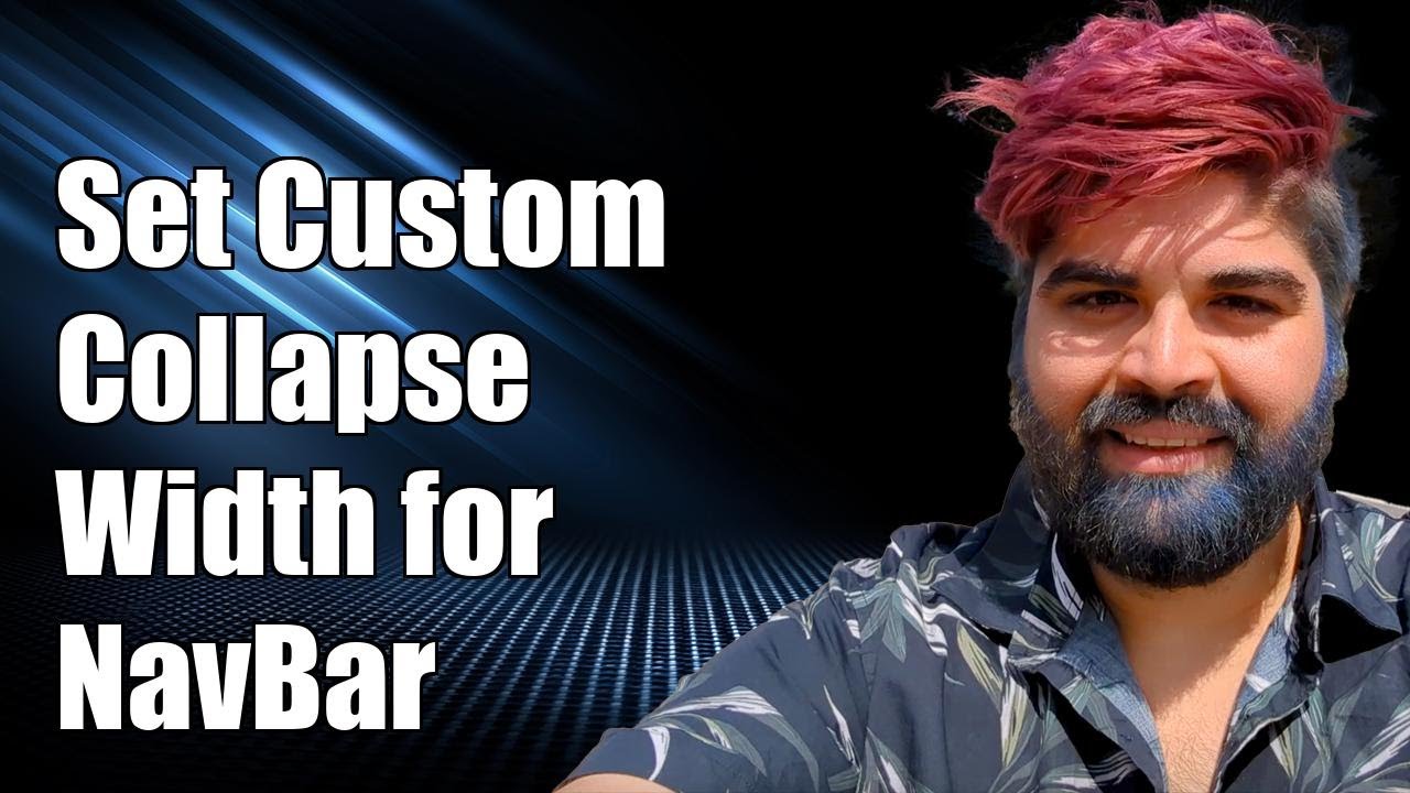 How to Set Custom Collapse Width for React-Bootstrap NavBar: Step-by-Step Guide