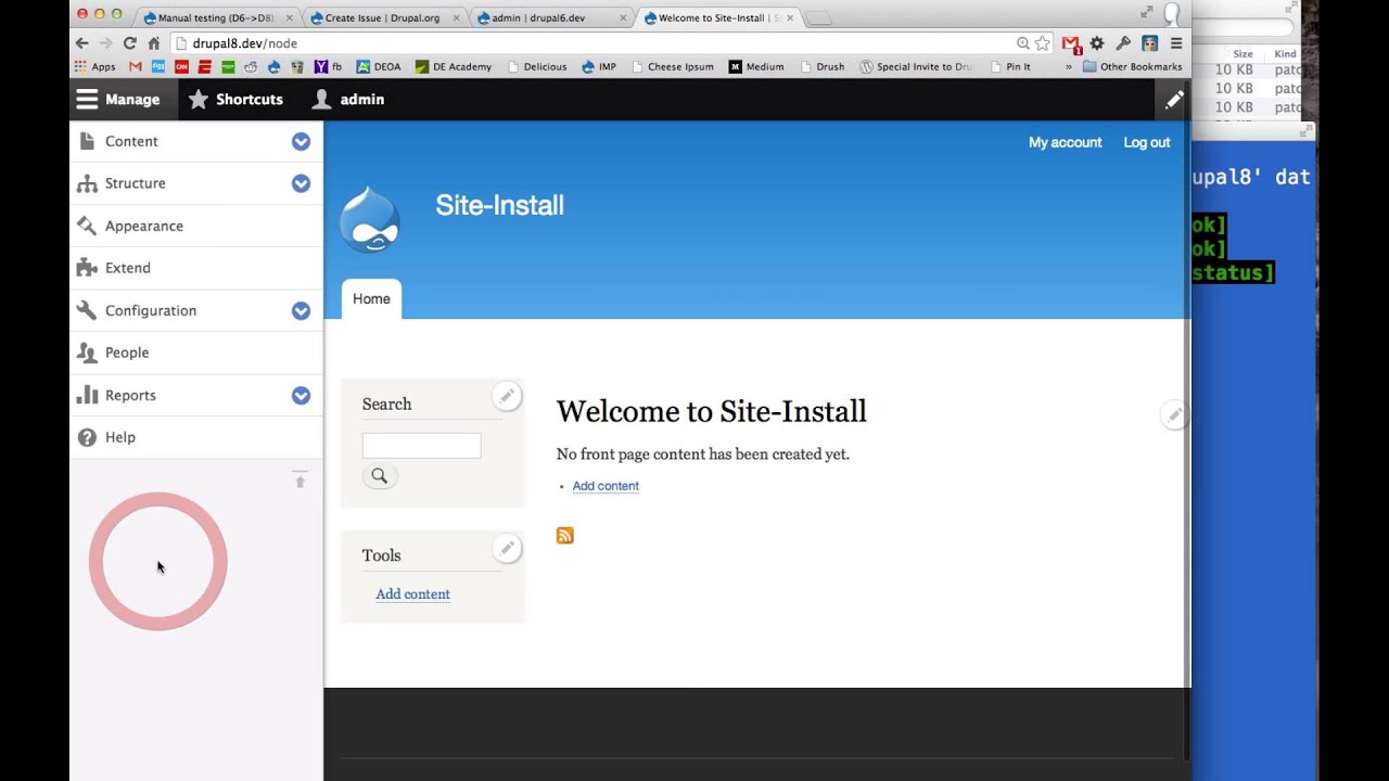 Sample Drupal 6 to Drupal 8 Migration Test