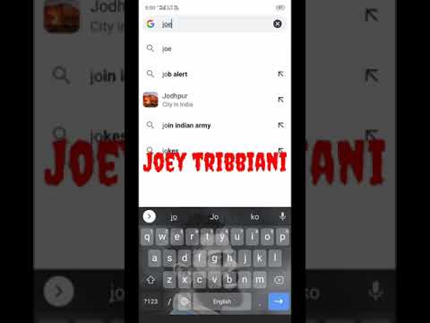 πππ Google Trick( Joey Tribbiani) || Amazingπ± trick must try|| #shorts #TechnoSeriesYT