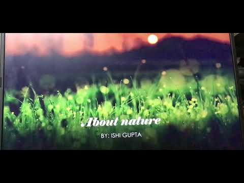 About nature ppt presentation