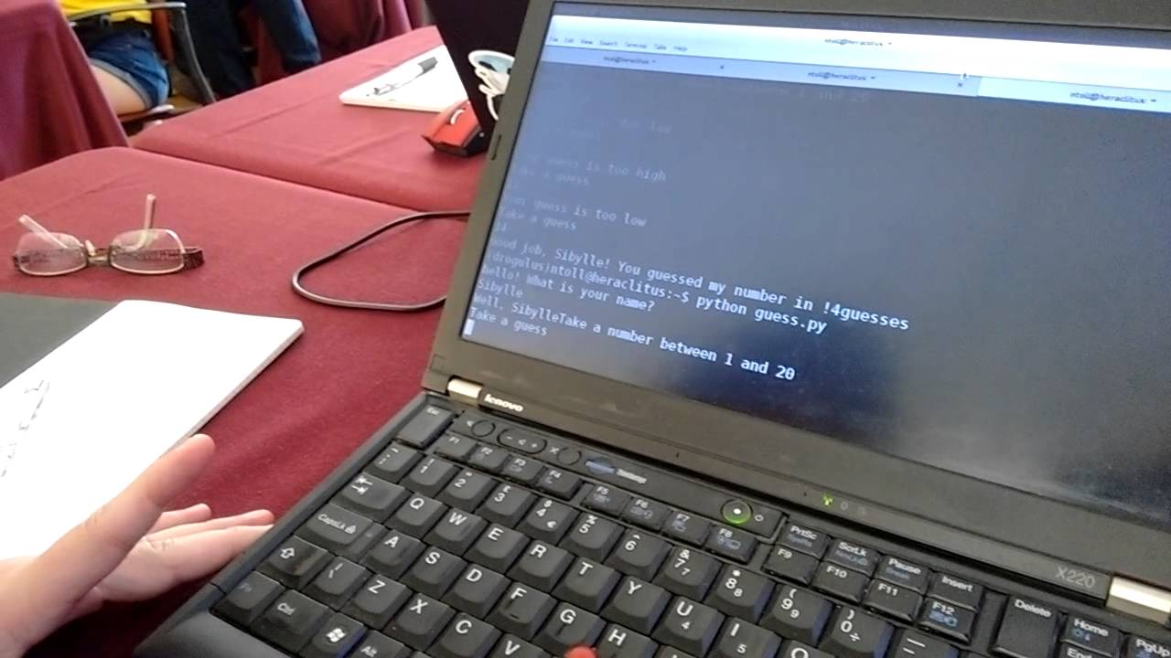 EuroPython beginner's workshop.