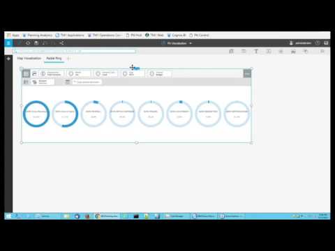 How to Create Radial Ring Visualisation