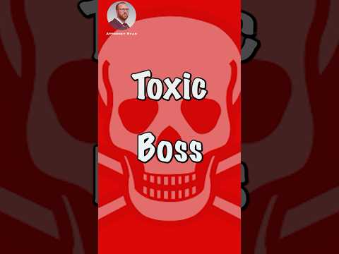 Undeniable signs your boss is TOXIC!