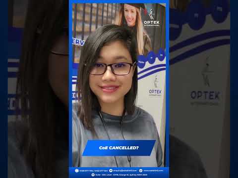 CoE Cancelled❓ Get Help From Optek International