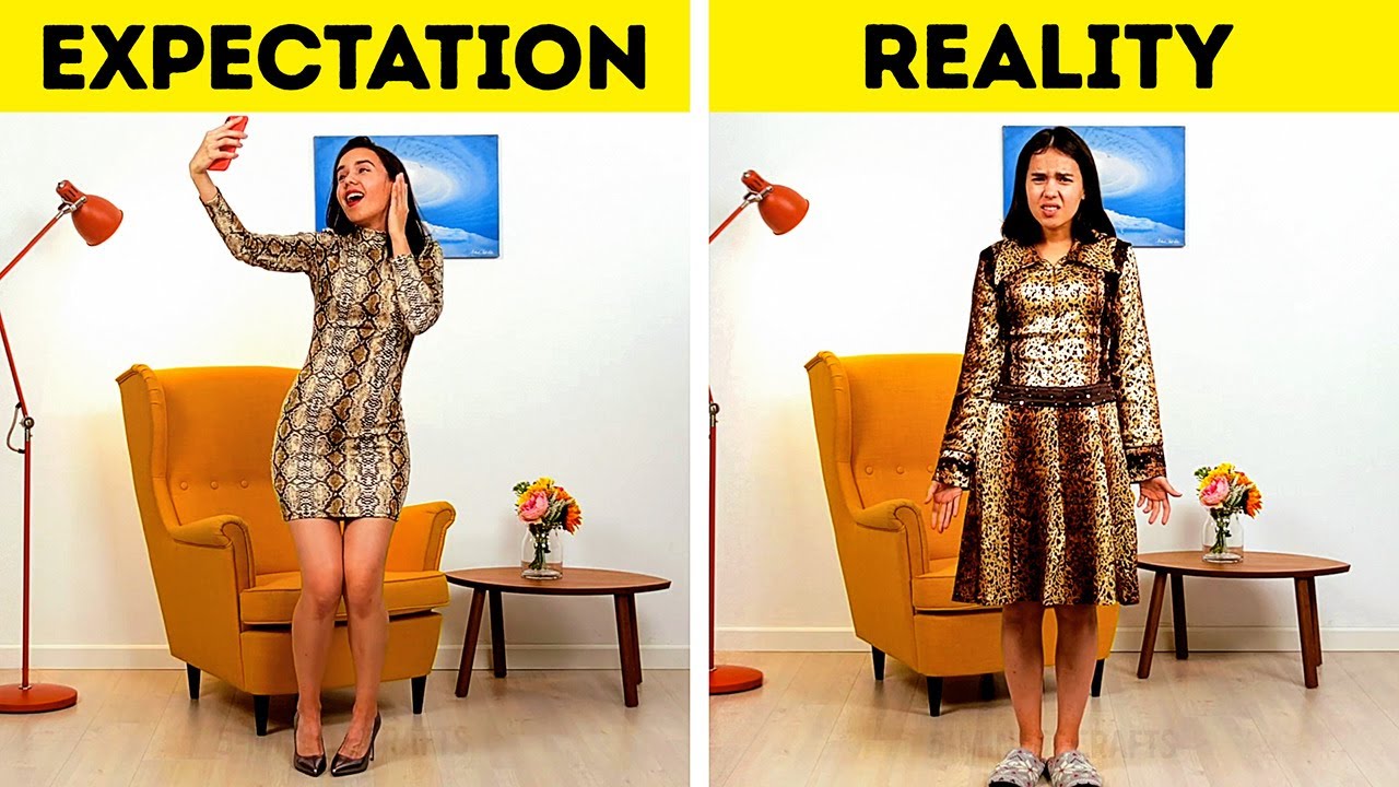 FAKE INTERNET VS REAL LIFE