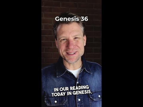 Genesis 36 - Scripture in a Minute