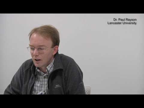 Introduction to the Metaphor in end-of-life care project by Paul Rayson
