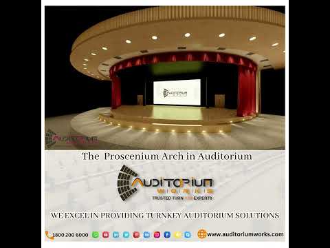 The Proscenium Arch in Auditorium