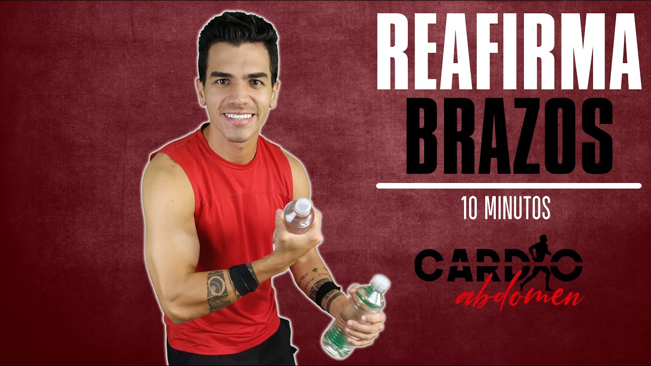 RUTINA para REAFIRMAR BRAZOS desde Casa Tonifica 10 Minutos