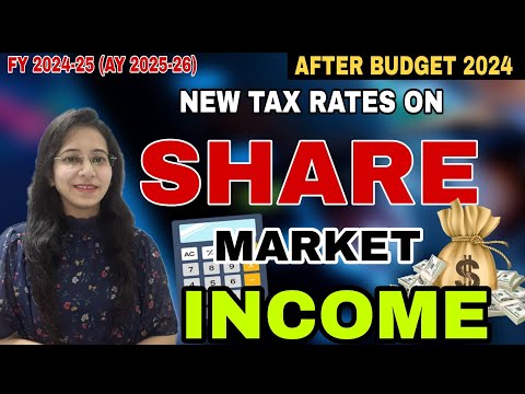 Tax on share market income after Budget 2025! Tax on STCG/LTCG #sharemarket#stcg#ltcg
